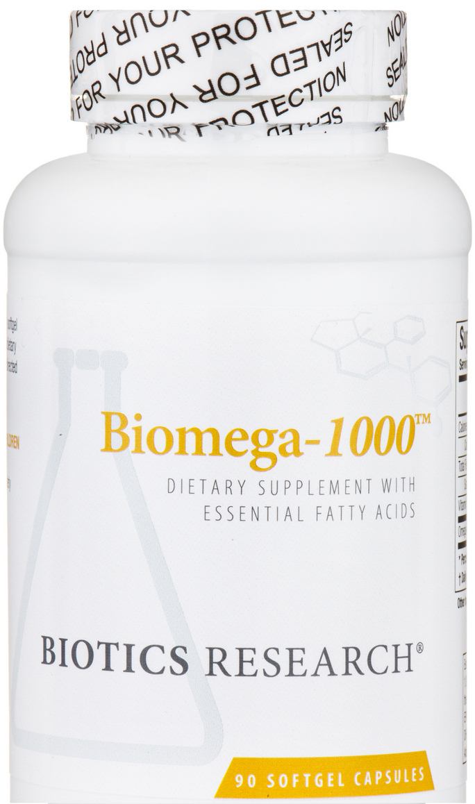 Biotics Research - Biomega-1000 90 Softgel Capsules - Vitamins & Minerals