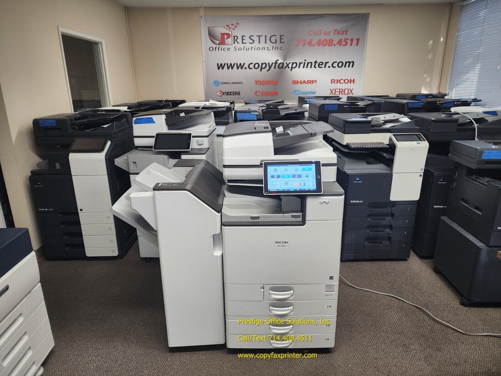 Ricoh IM C6000 Color Copier Printer Scanner. Very Clean. Low Meter ...