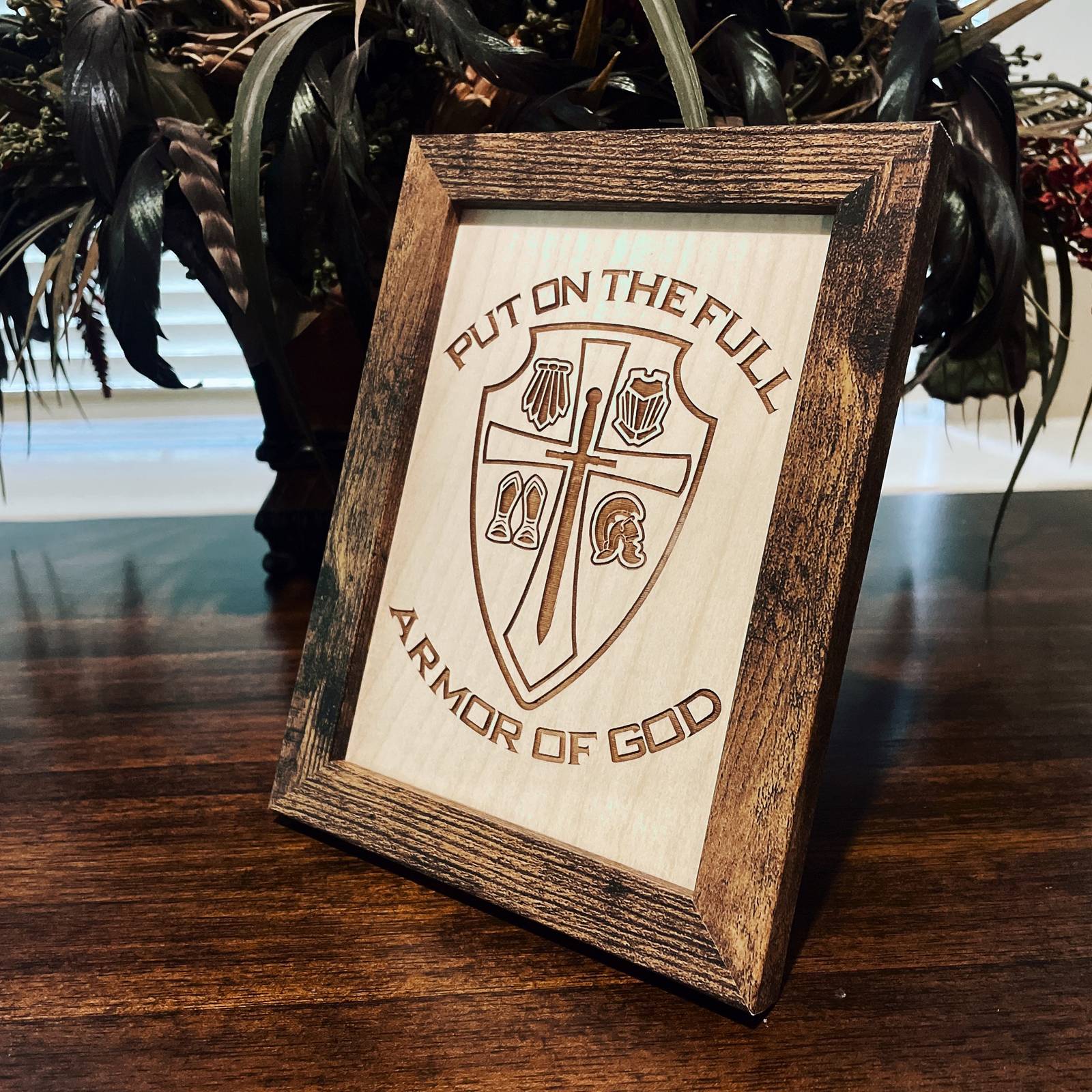 Armor Of God Sign | Christian Decor | Armor Of God Wall Art | Religious ...