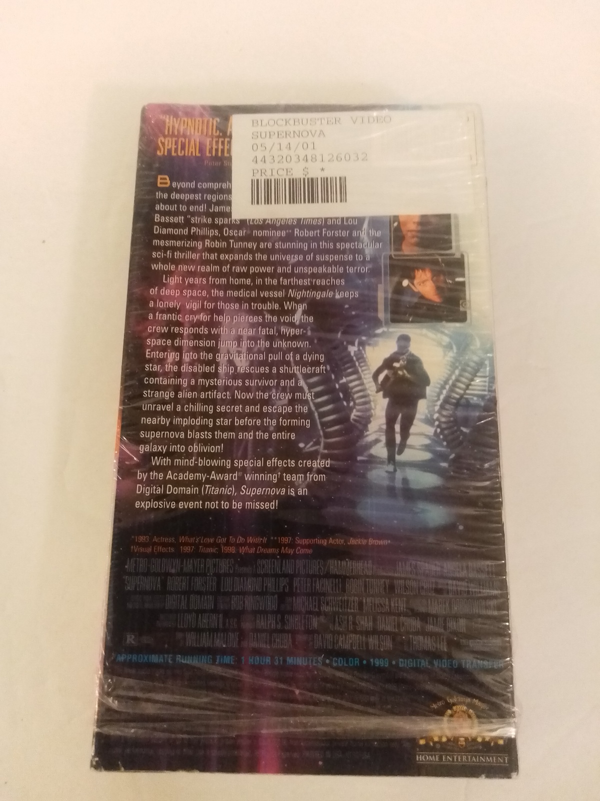 Supernova 1999 R Rated VHS Video Cassette Excellent Used Condition ...