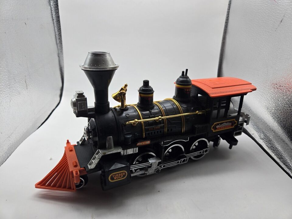 New Bright 1986 Red Wood Timber Wolf #2951 Steam Engine - Other ...