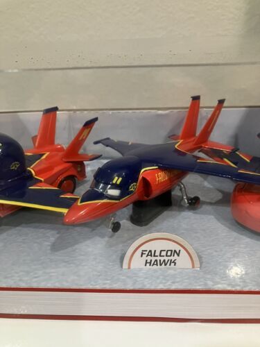 Disney Pixar Cars Air Mater Lightning McQueen Falcon Hawk 3 Pc Die Cast ...