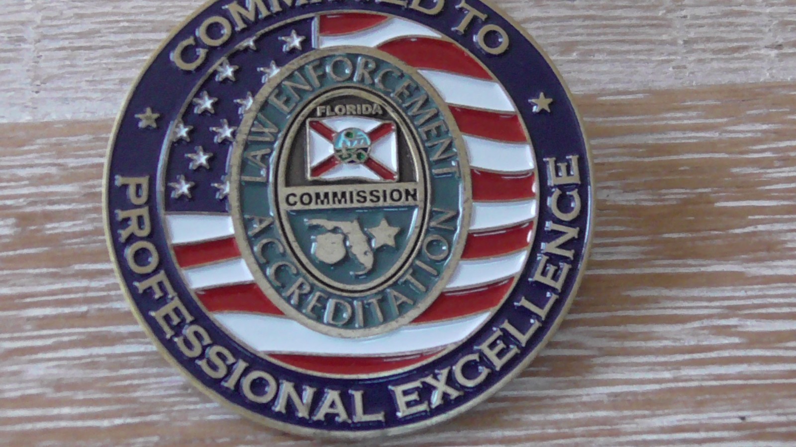 Town Of Lady Lake Police Department Florida Challenge Coin #D277 ...