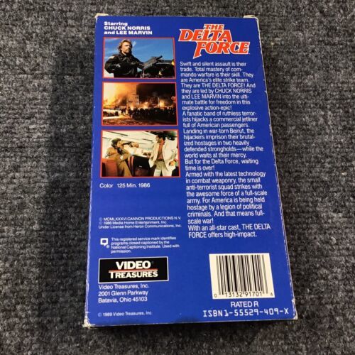 The Delta Force (VHS, 1989) - VHS Tapes