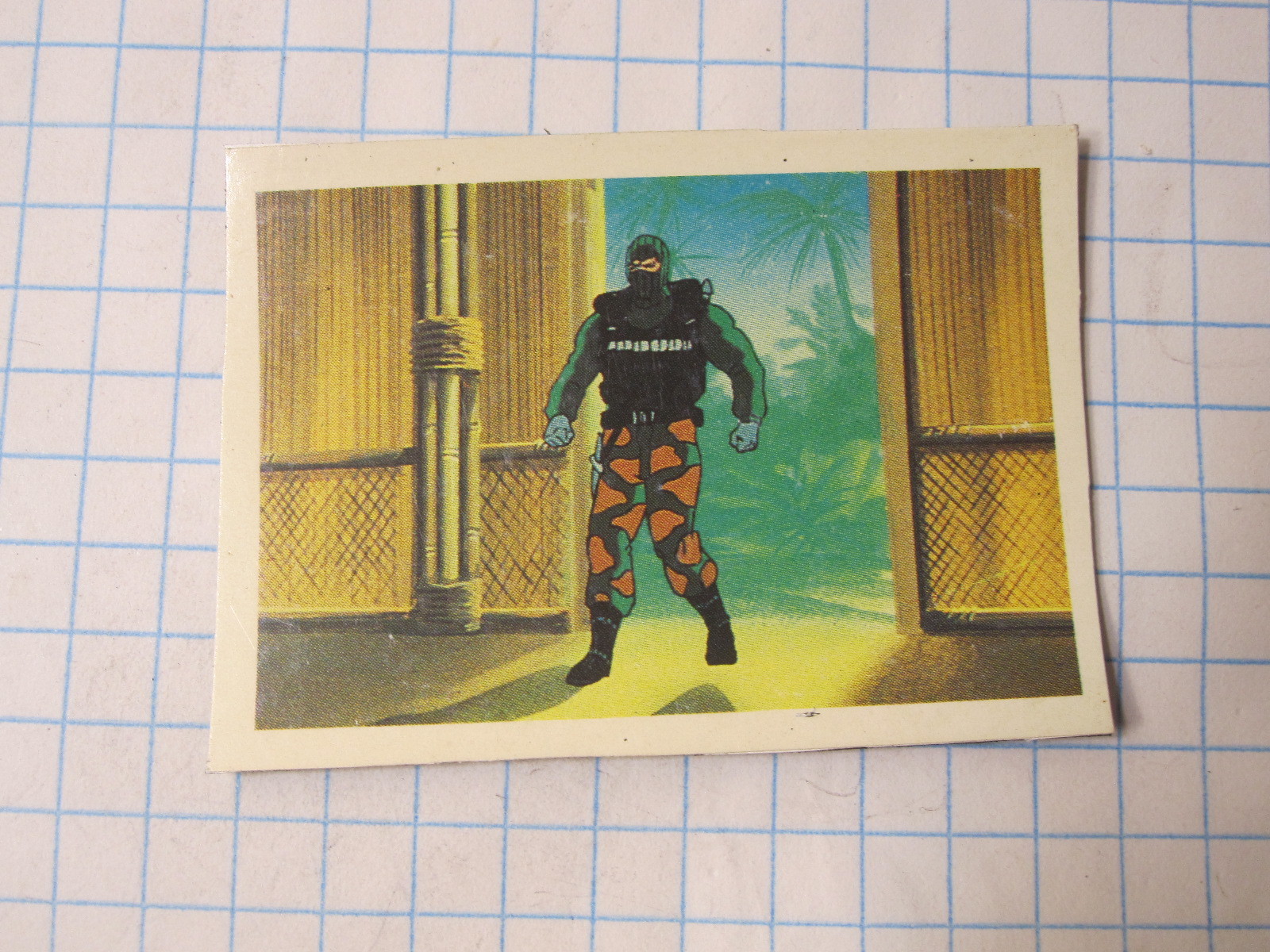 1980's G.I. Joe Cartoon Series Refrigerator Magnet: #8 - Magnets