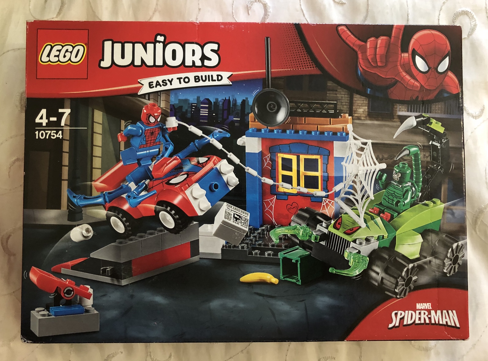 LEGO Juniors Marvel Super Heroes Spider-Man vs. Scorpion Street ...