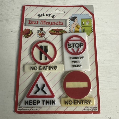 Sealed Vintage 1980s 1990s Diet Magnets Meme and 50 similar items