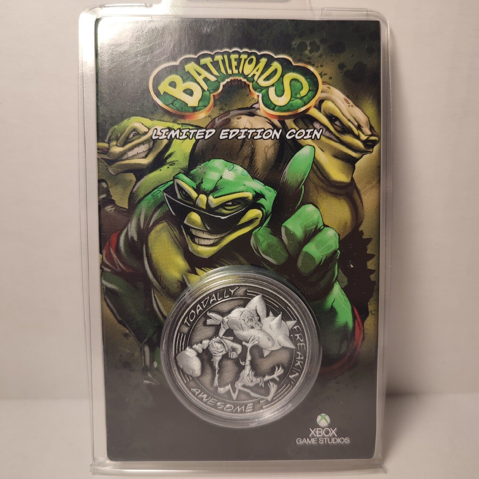 Battletoads Limited Edition Coin Official Microsoft Collectible Emblem ...