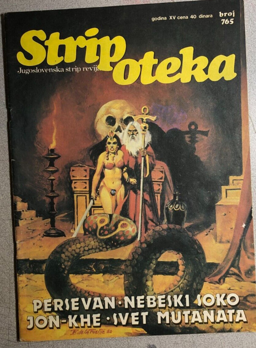 STRIPOTEKA #765 Croatian comic magazine (1983) Richard Corben Mutant ...