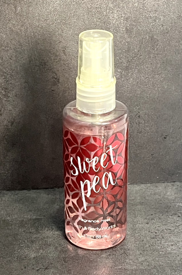 Bath & Body Works Sweet Pea Fragrance Mist 3 oz - Body Sprays & Mists