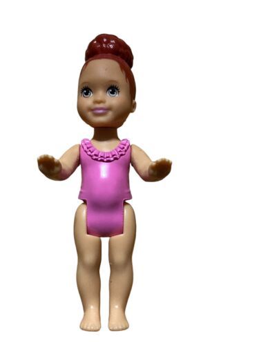 2018 Barbie Gymnast Kelly Kid Doll In Pink Leotard mattel 4” - Dolls ...