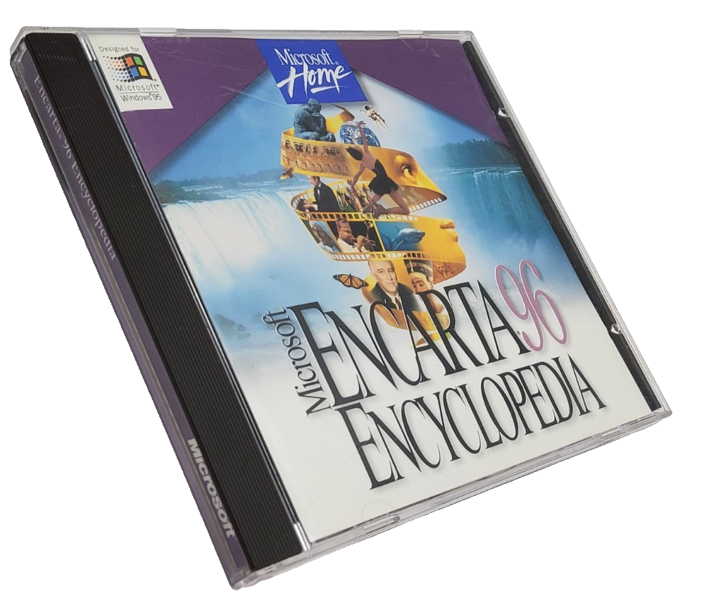 Microsoft Encarta Encyclopedia 96 ~ Software CD-Rom - Education ...
