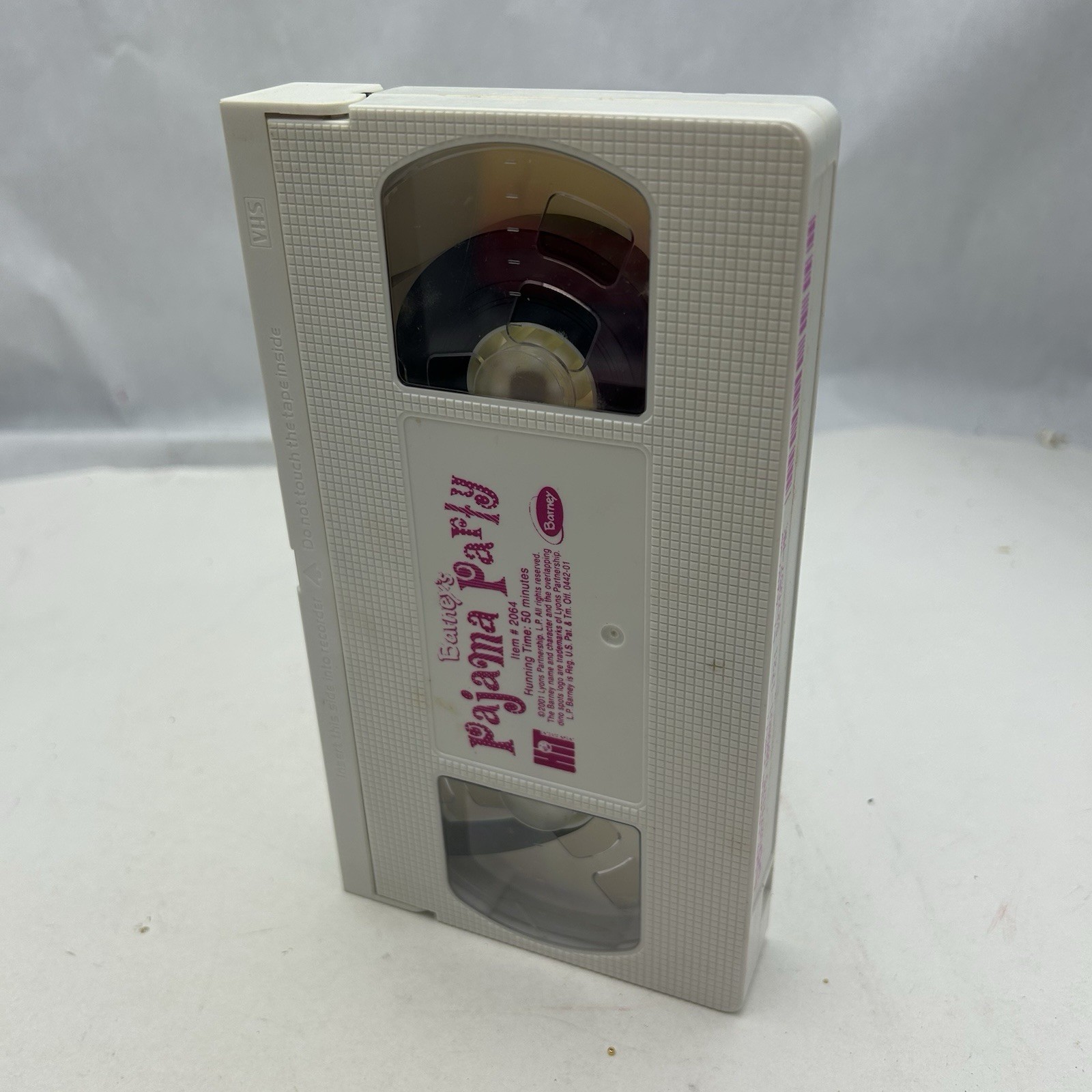Barney's Pajama Party VHS Video Tape Sing Along Songs Purple Case - VHS ...