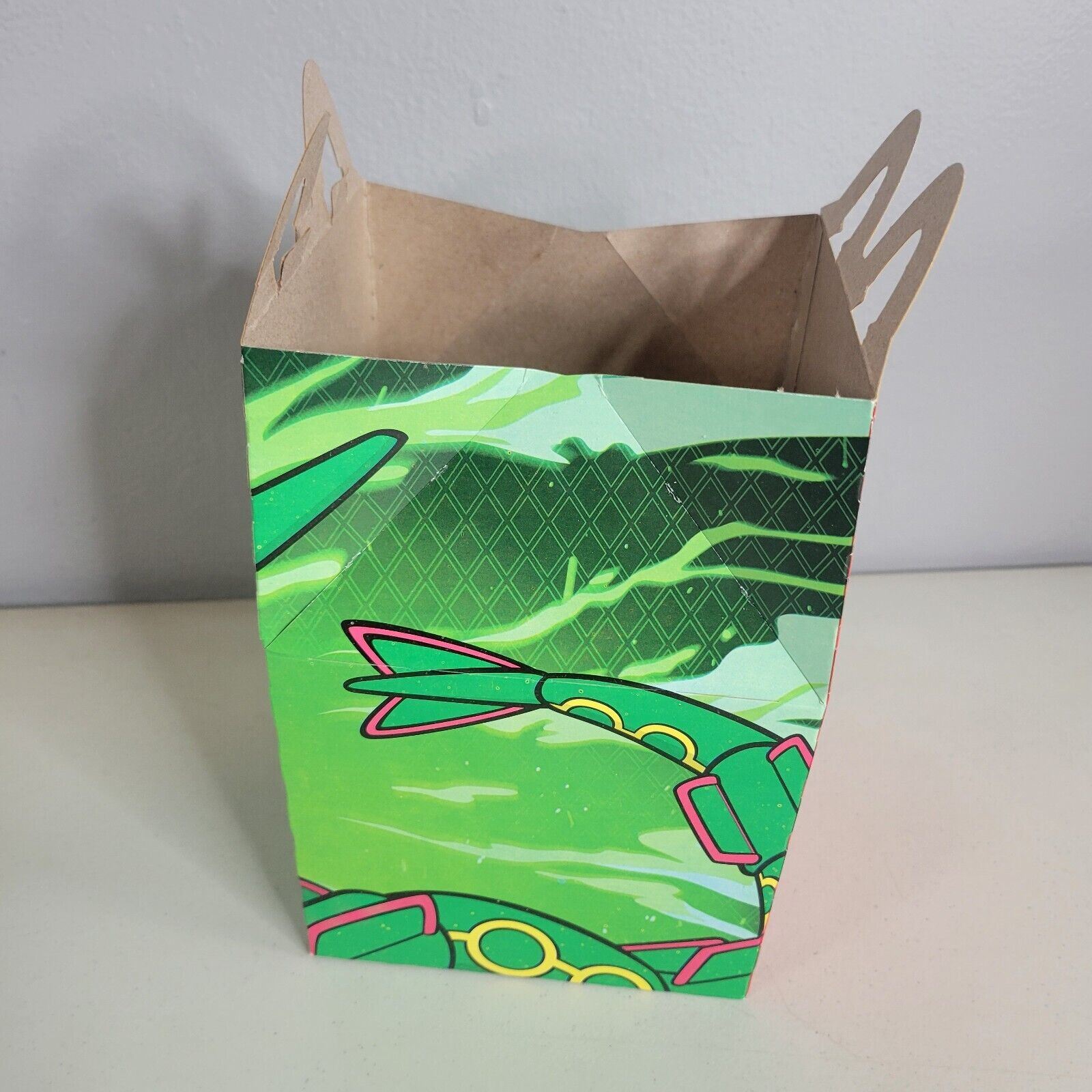Pokemon 2025 McDonalds Dragon Discovery Happy Meal Rayquaza No Cards ...