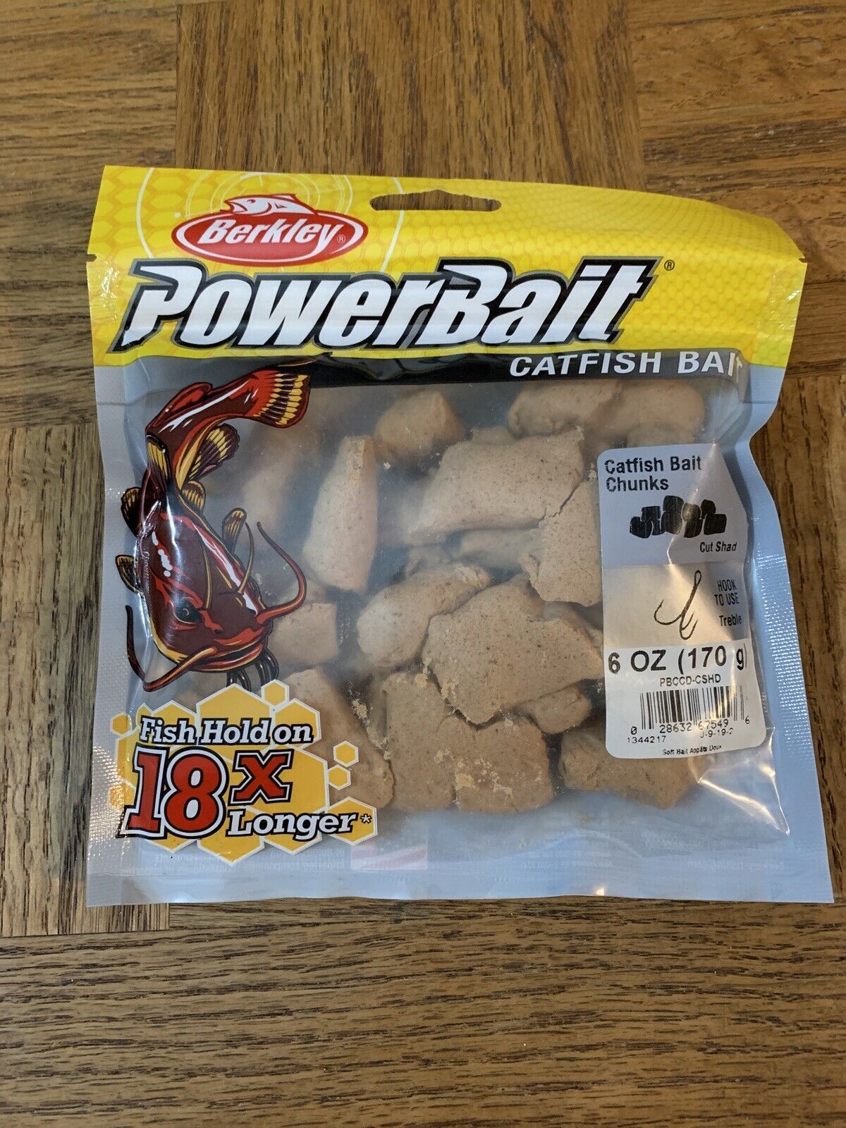 Berkley Powerbait Catfish Bait Cut Shad-BRAND NEW-SHIPS SAME BUS DAY ...