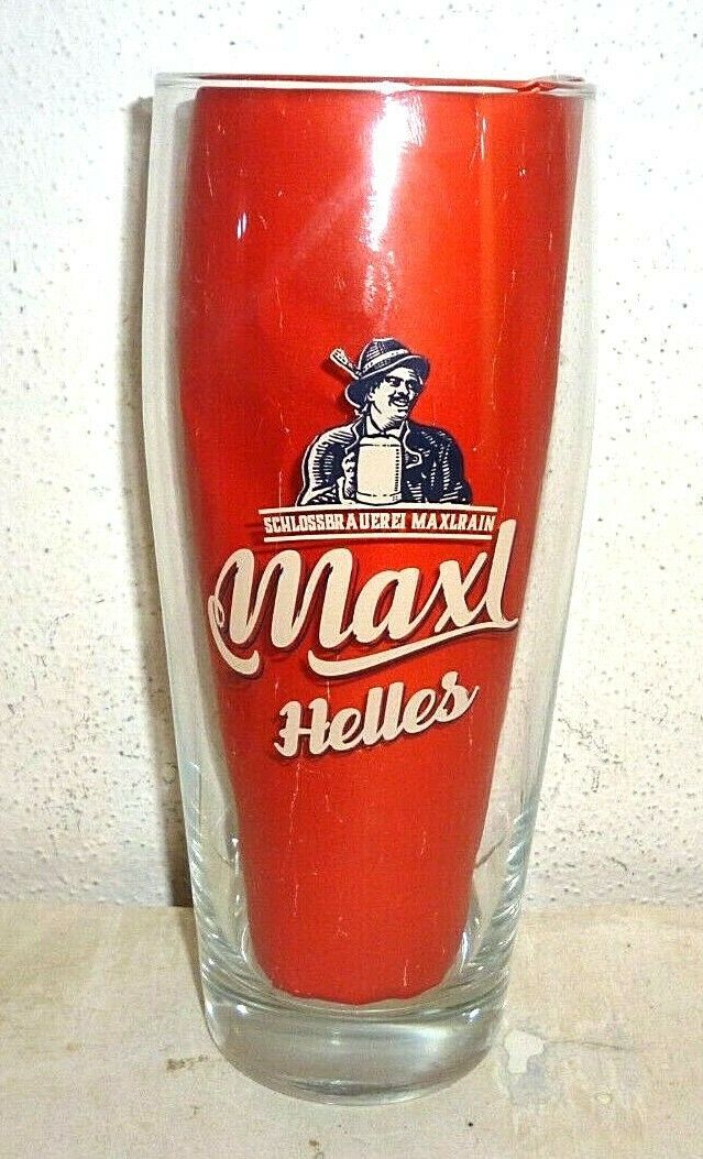 2 Schlossbrauerei Maxlrain Bad Aibling Maxl Helles 0.5L German Beer ...
