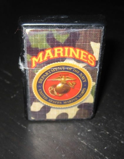 DEhoo United States MARINE CORPS USMC US Marines Flat Flip Top Black ...