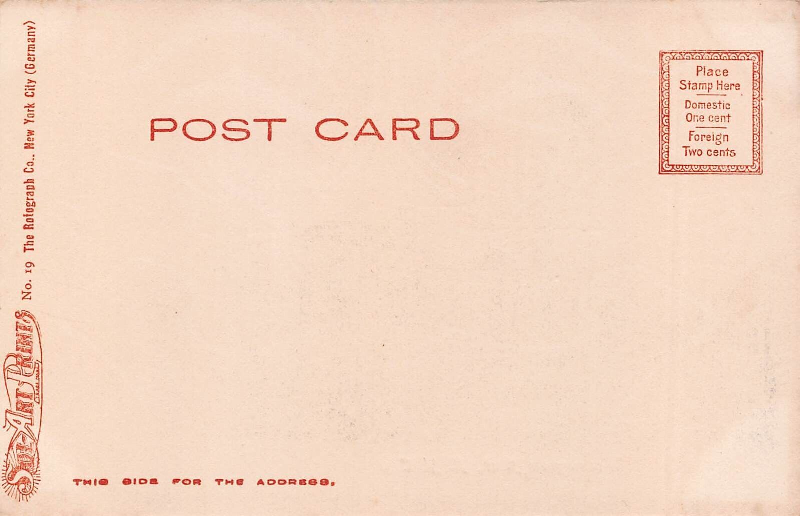 NEW YORK CITY~WASHINGTON ARCH~1900s ROTOGRAPH PHOTO POSTCARD ...