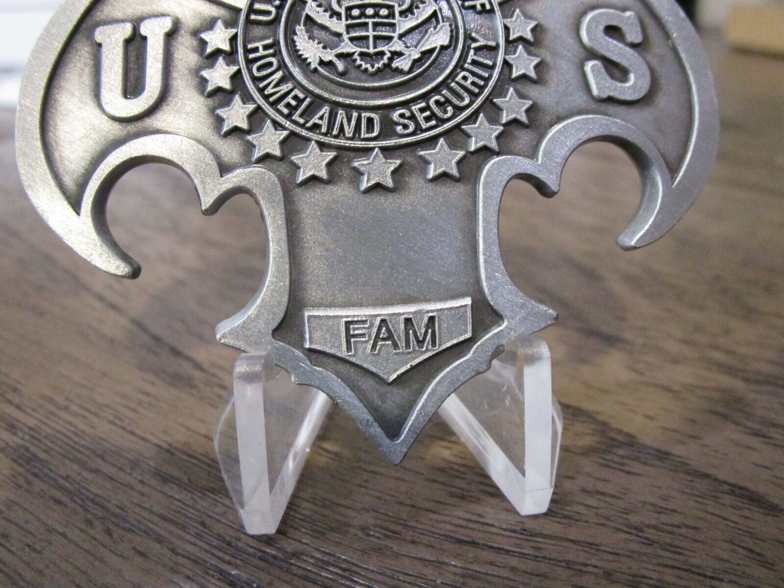 FAMS Federal Air Marshal FAM Winged Punisher Challenge Coin - Challenge ...