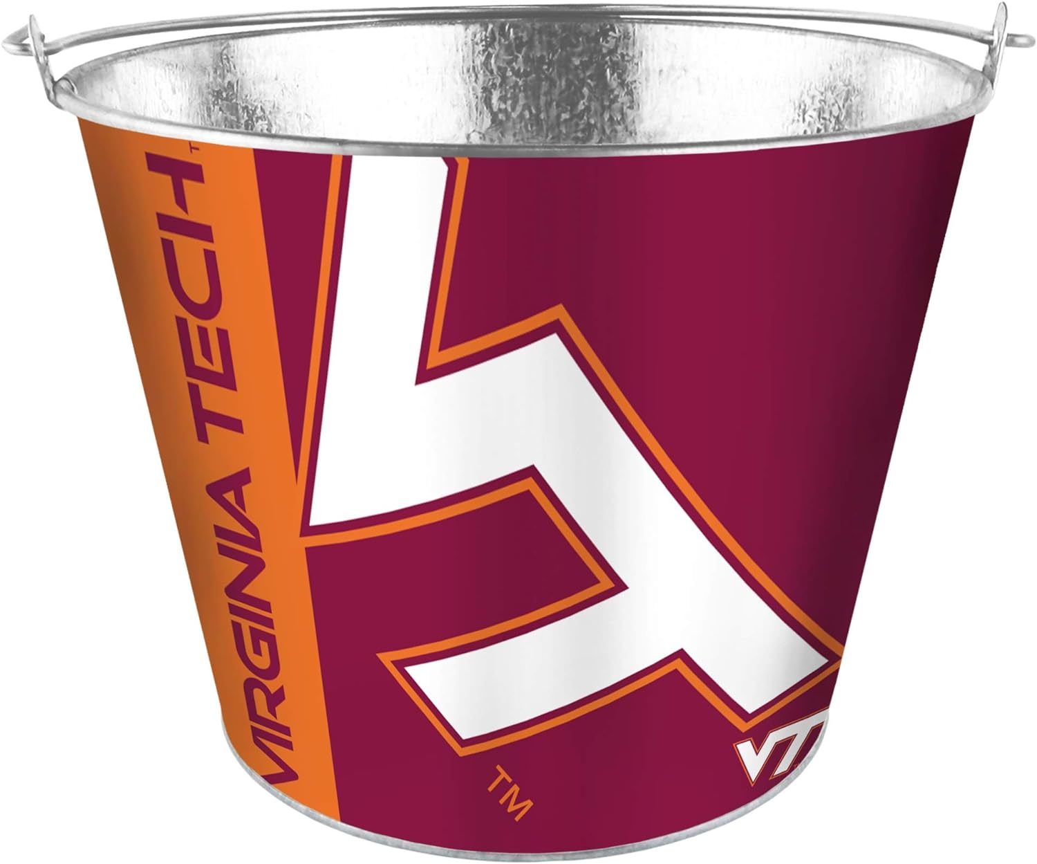 Collegiate Ice Beer Buckets 5qt Virginia Tech 2 Sided Logo - Ice ...