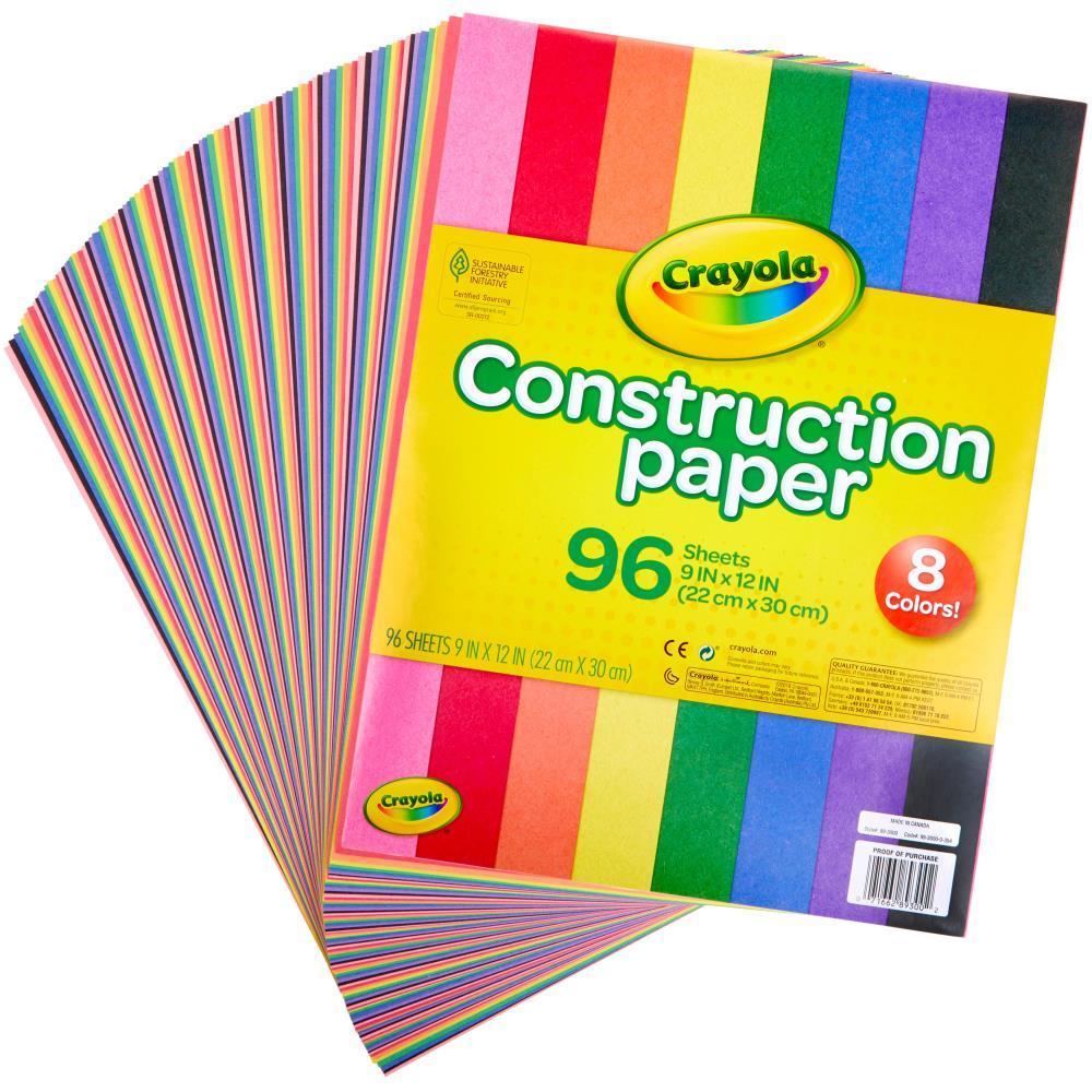 Crayola Construction Paper Pad 9"X12"-96 and similar items
