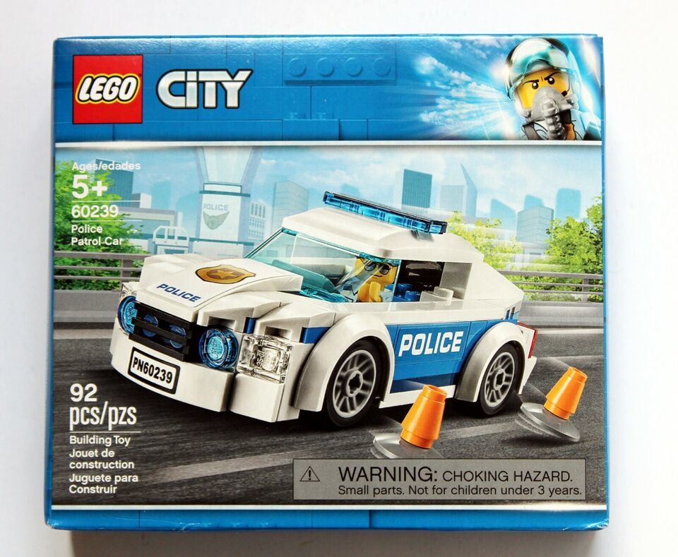 LEGO City Police Patrol Car Set with Mini Figure (60239) New - LEGO ...