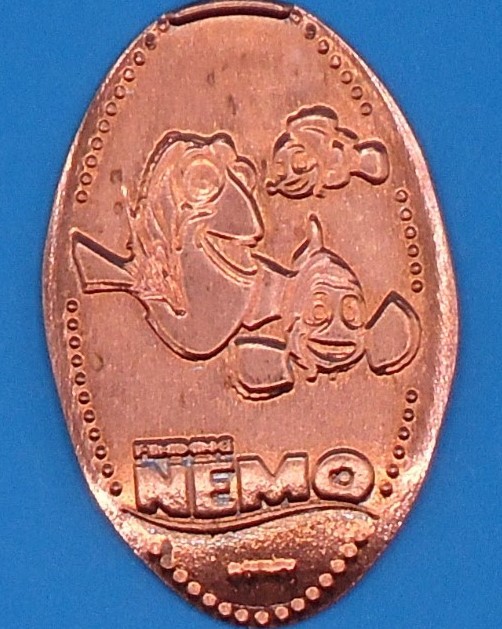 BRAND NEW SHIMMERING WALT DISNEY WORLD FINDING NEMO MOVIE PENNY ...