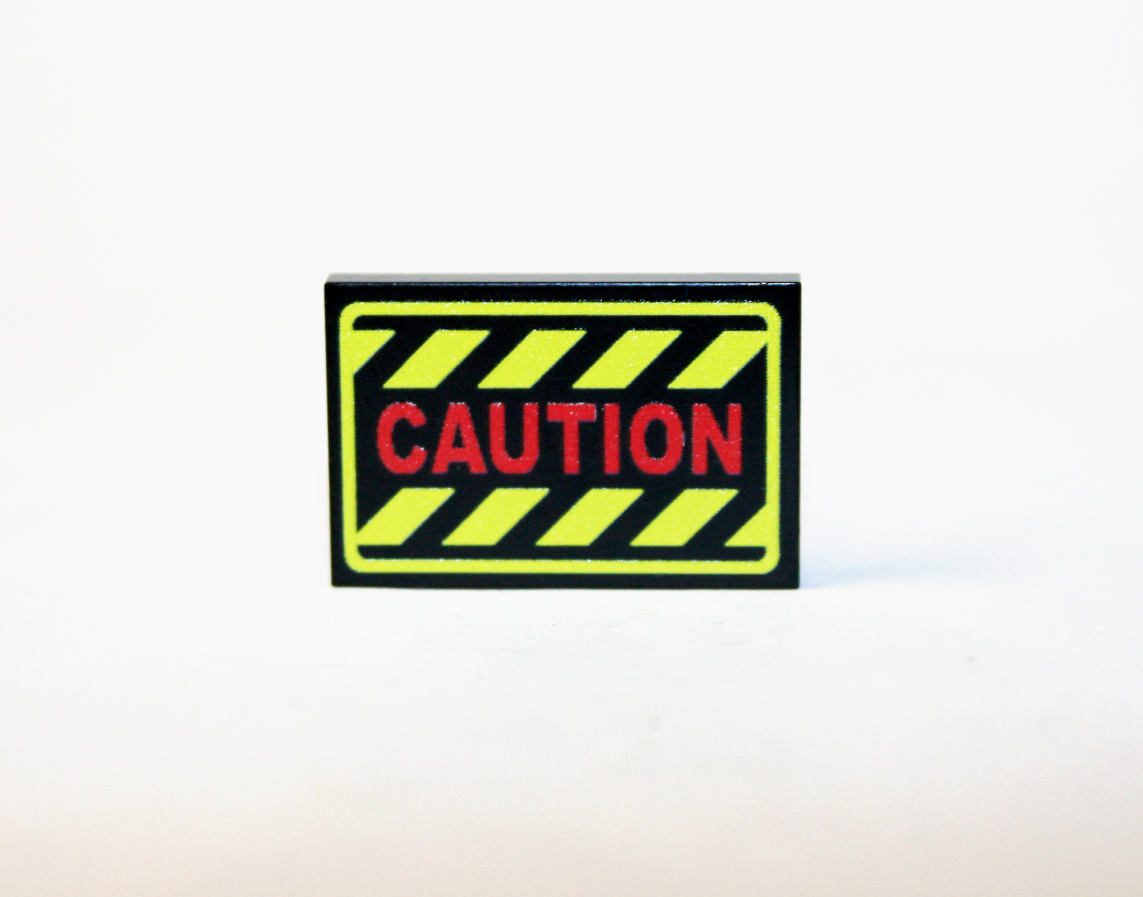 Movie Minifigure Caution Sign Construction Piece Fast Shipping - LEGO ...