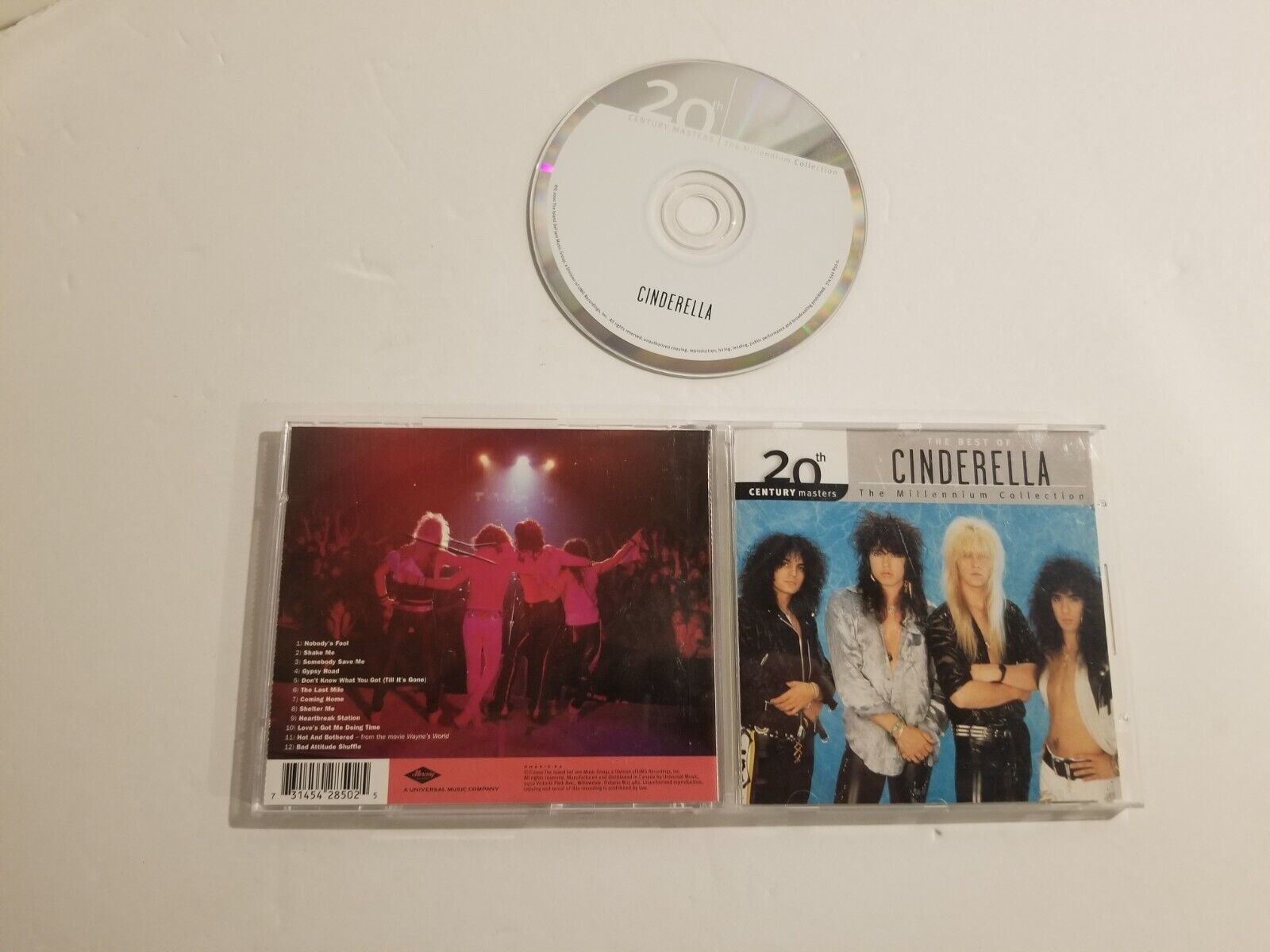 Millennium Collection The Best Of Cinderella by Cinderella (CD, 2000 ...