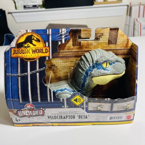 Jurassic World Dominion Uncaged Rowdy Roars Velociraptor Beta
