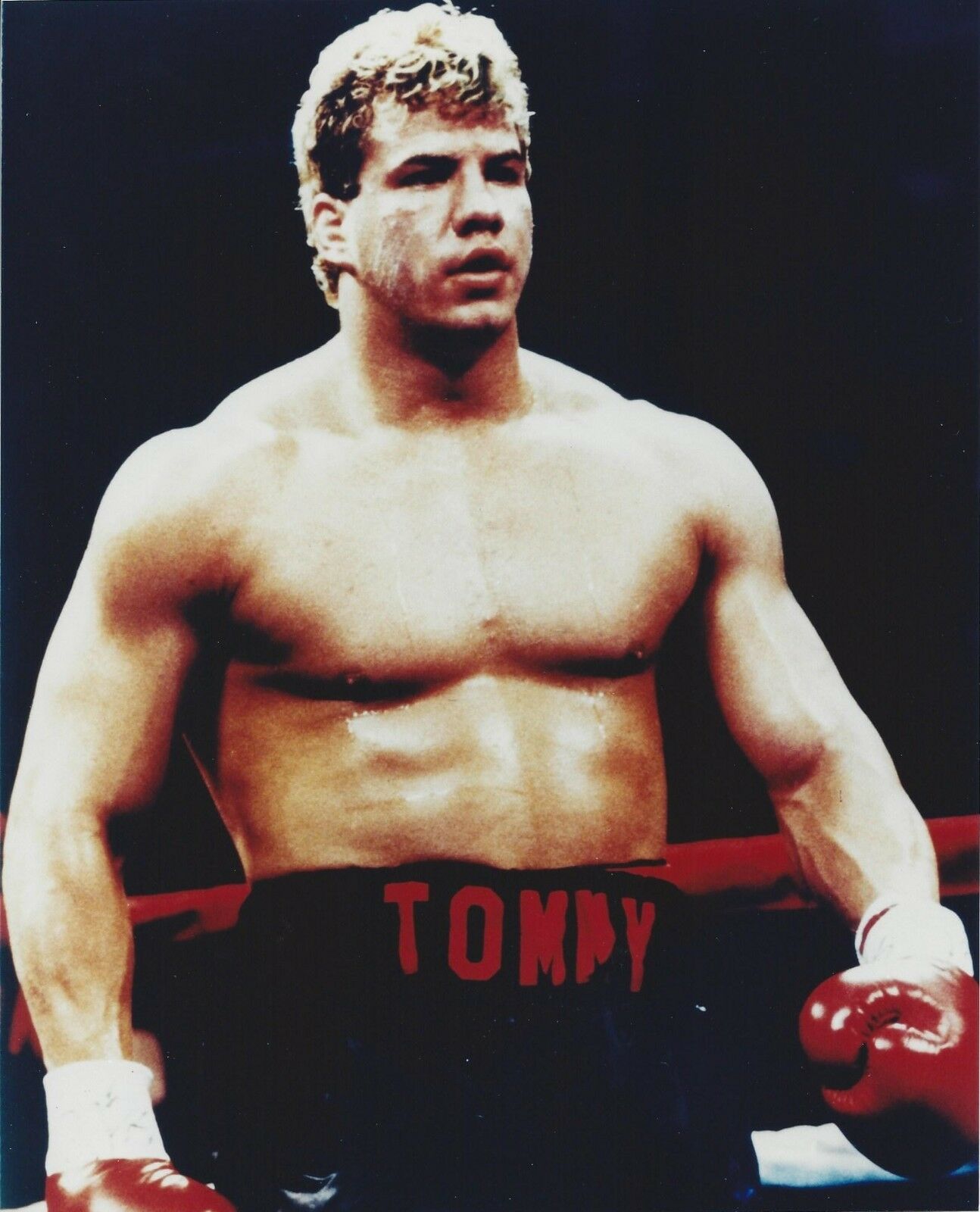 TOMMY MORRISON 8X10 PHOTO BOXING PICTURE - Boxing