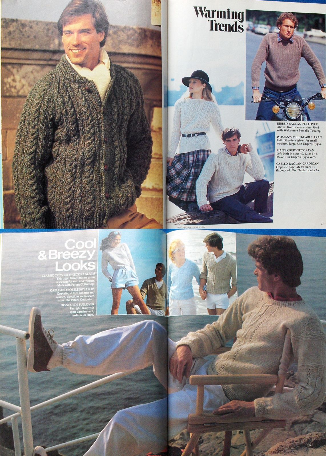 1984 Woman's Day Super Special 101 Needlework Knit Crochet & Sweaters ...