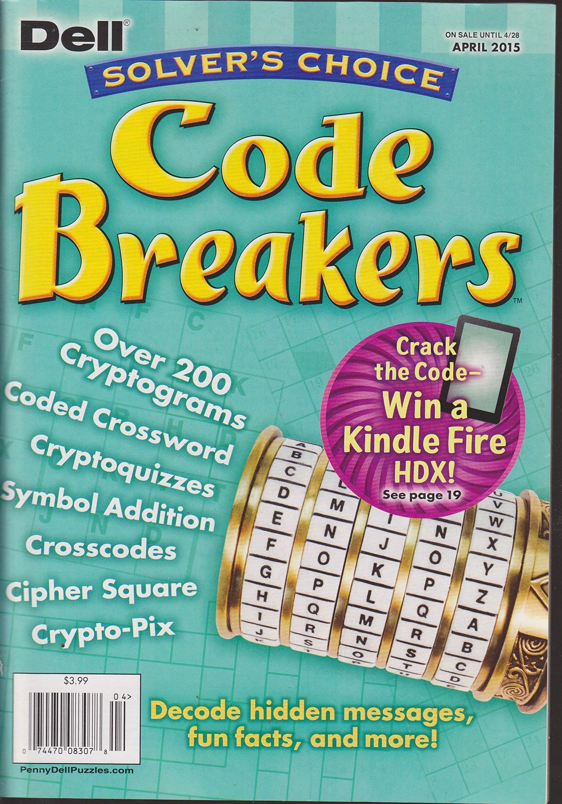 Dell Solver's Choice Code Breakers Magazine April 2015 [Single Issue ...