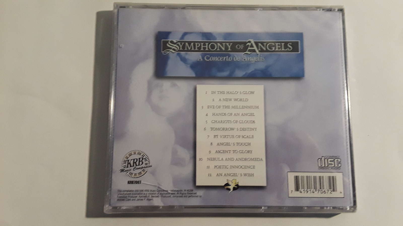 SYMPHONY OF ANGELS, A CONCERTO DE ANGELIS CD - CDs