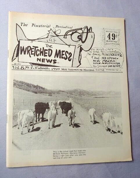 The Wretched Mess 1970 Vol 8 #4 Underground Counter Culture Montana ...