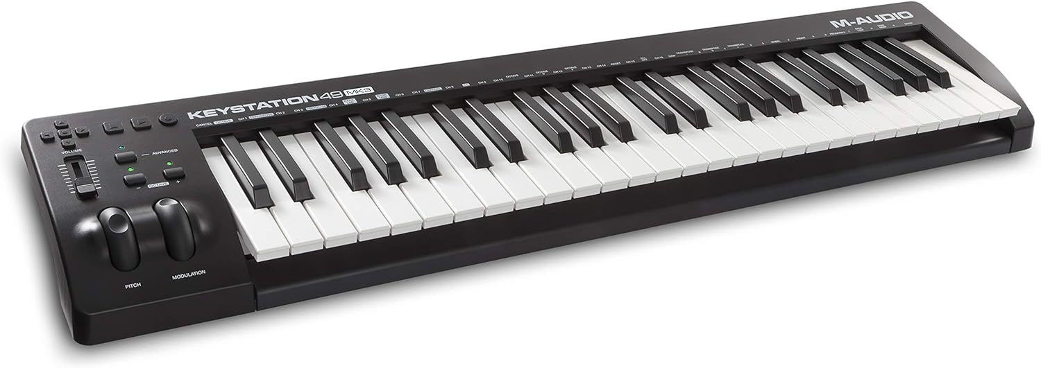 Synth Action 49 Key Usb Midi Keyboard Controller With Assignable ...