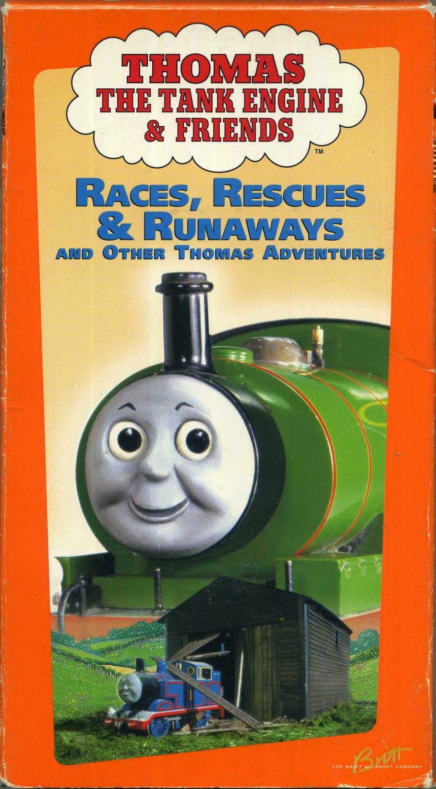 Thomas The Tank Engine and Friends - Races, Rescues & Runaways [VHS ...