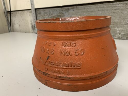 VICTAULIC Figure 50 Double Grooved Ends 10 x 8 Concentric Reducer Pipe ...