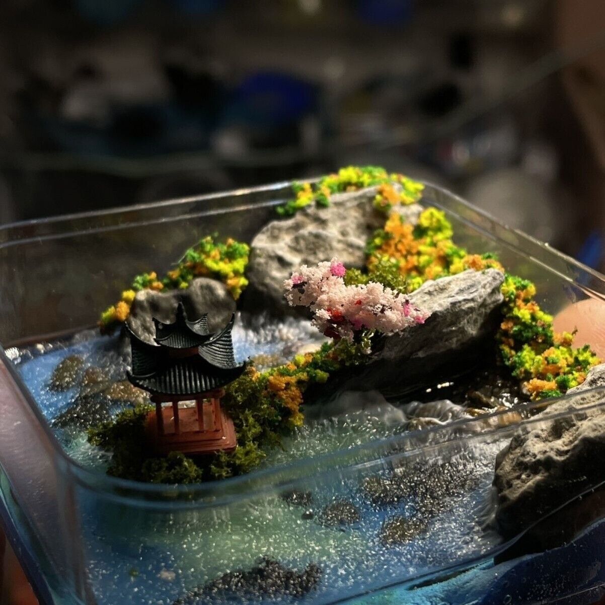 Asia Pavilion Island Resin Mini 3D Model and 50 similar items