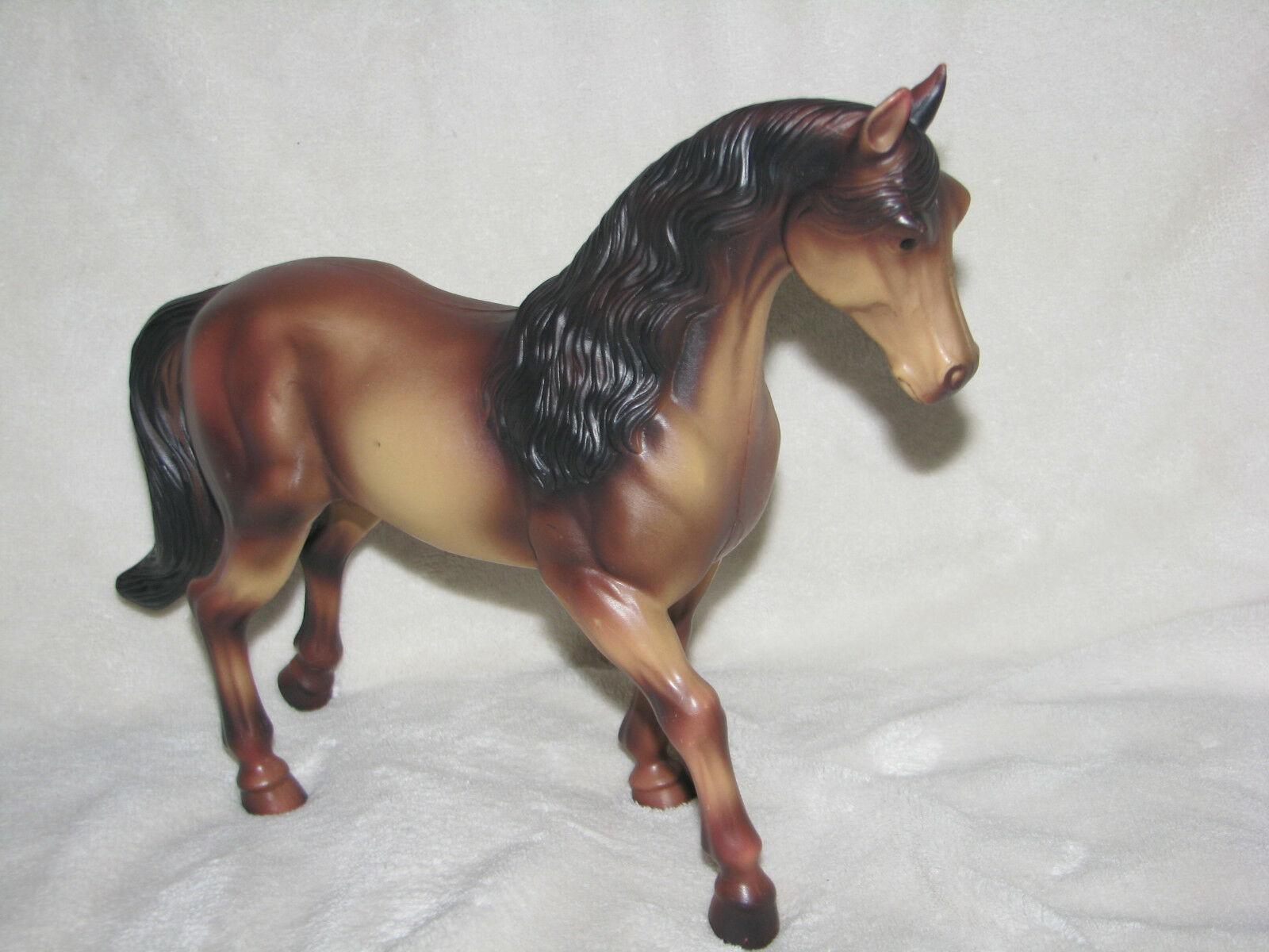 Popak New-Ray Mfg. Plastic Model Horse brown black 8" x 9" - Other