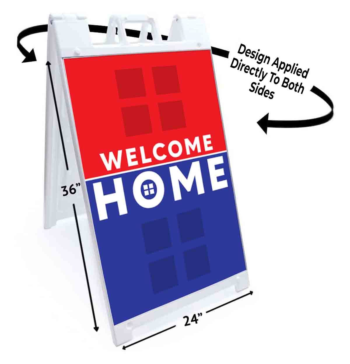 Welcome Home Signicade 24x36 Aframe Sidewalk and similar items