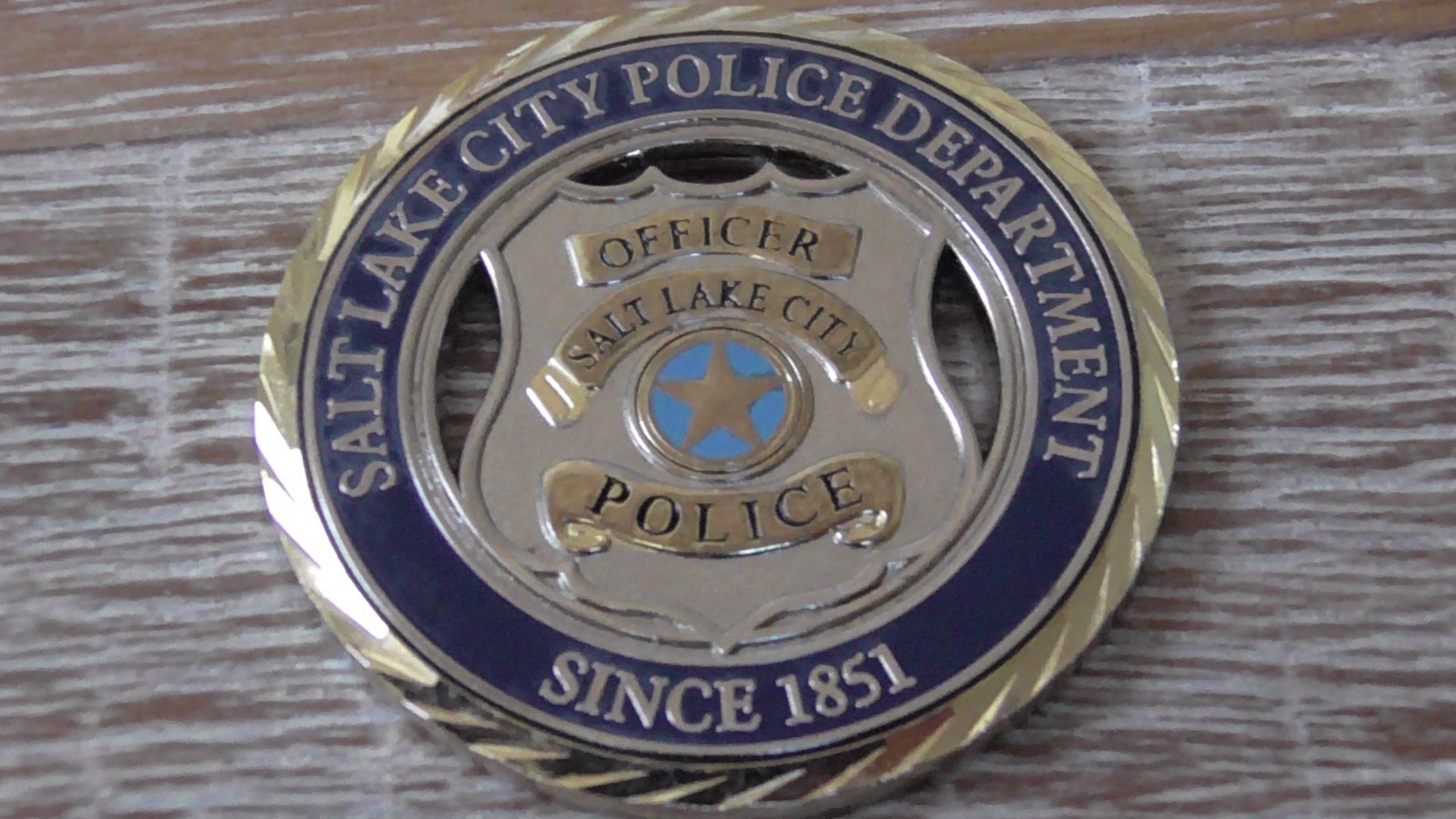 Salt Lake City Police Department Utah Challenge Coin #D298 - Challenge ...