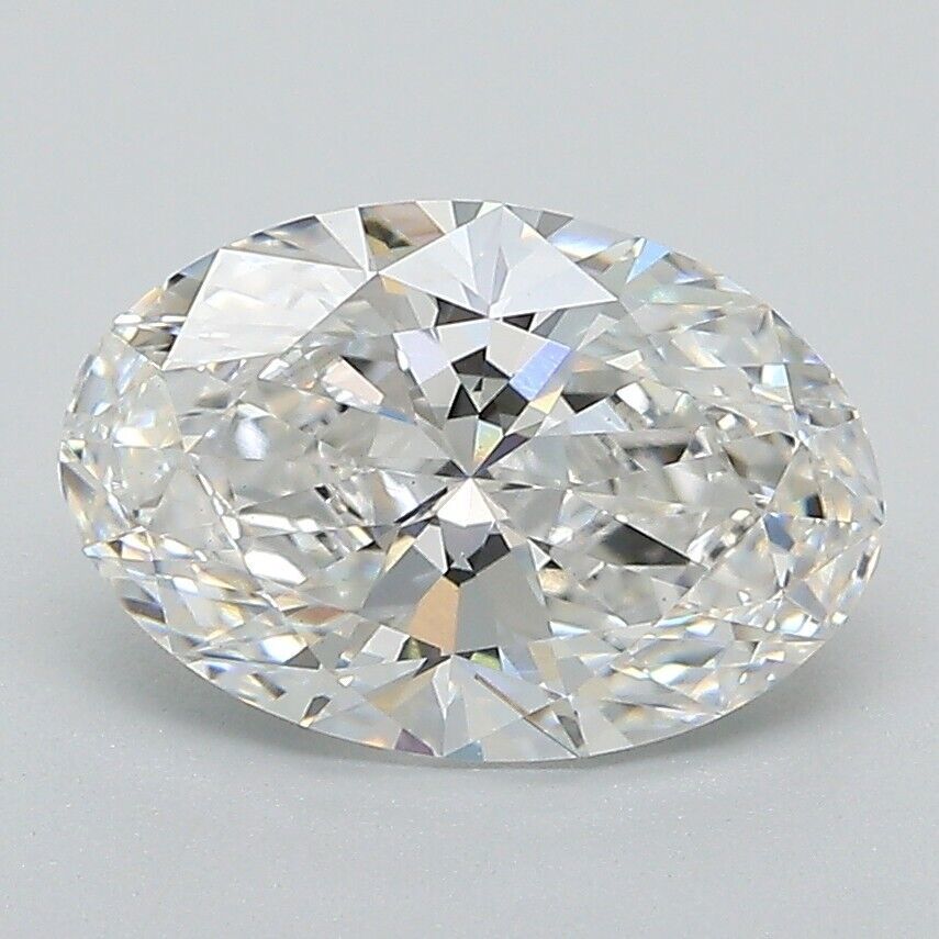 Authenticity Guarantee OVAL Cut 1.50 Cts GIA Certified Lab Grown CVD ...