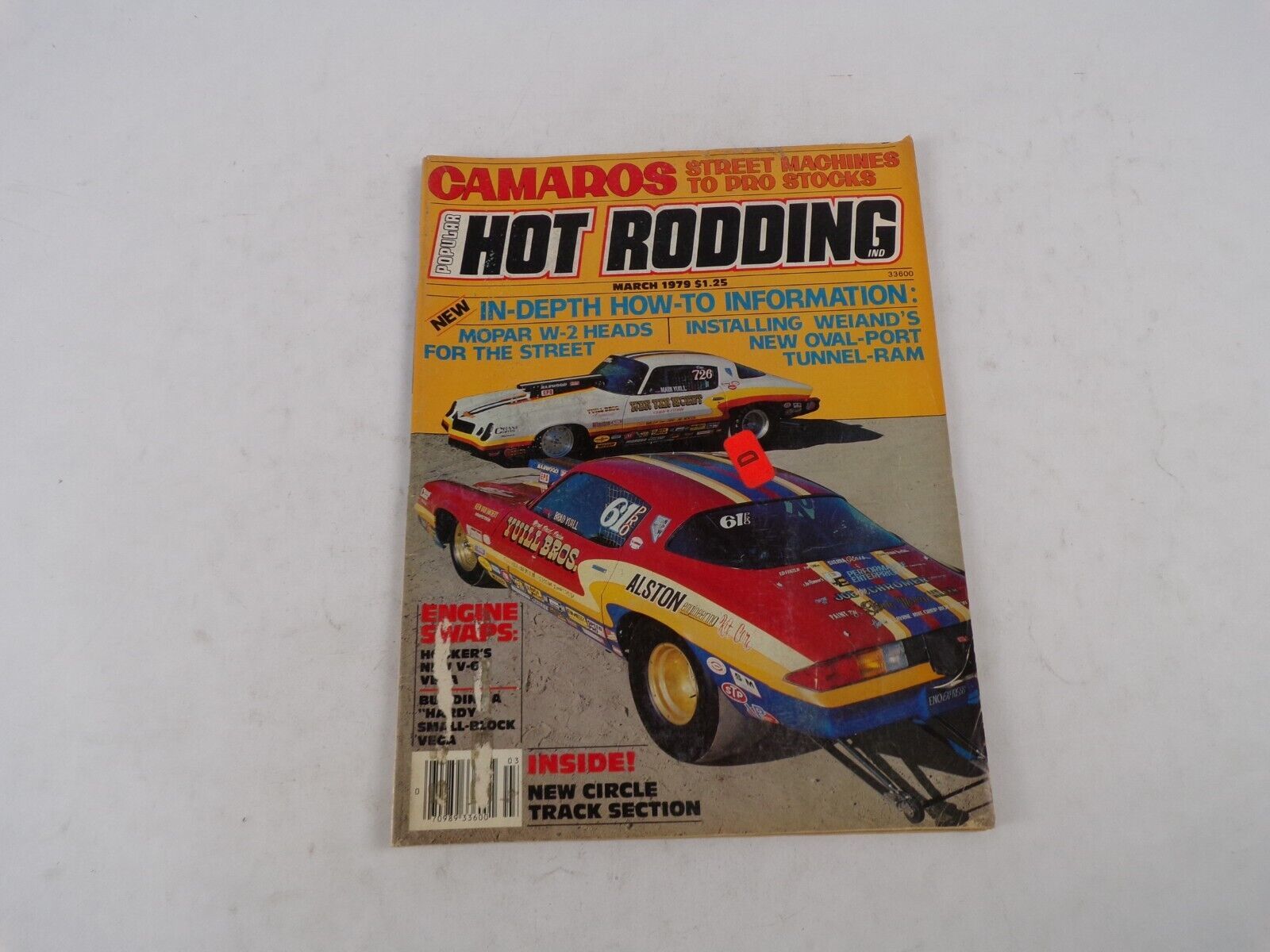 March 1979 Hot Rod Magazine Camaros Street Maohimes To Pro Stocks New ...