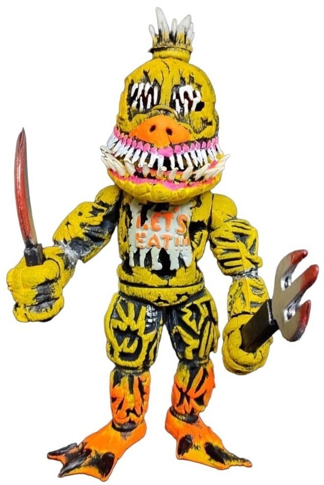 FNAF Five Nights At Freddy´s Corrupted Chica 9" Animatronics mexican ...