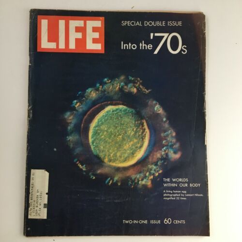 Life Magazine 1970 The World's Within Our Body A Living Human Egg ...