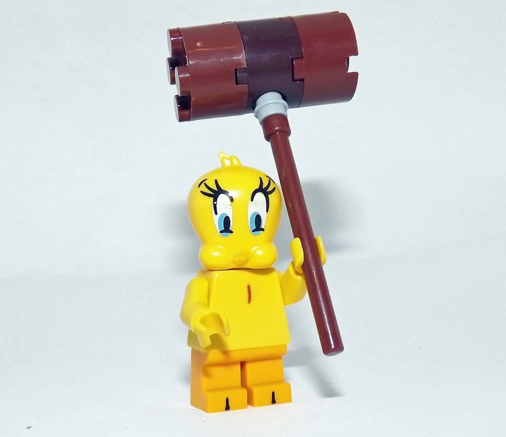 Tweety Bird Looney Tunes Cartoon Custom Minifigures - LEGO (R) Minifigures