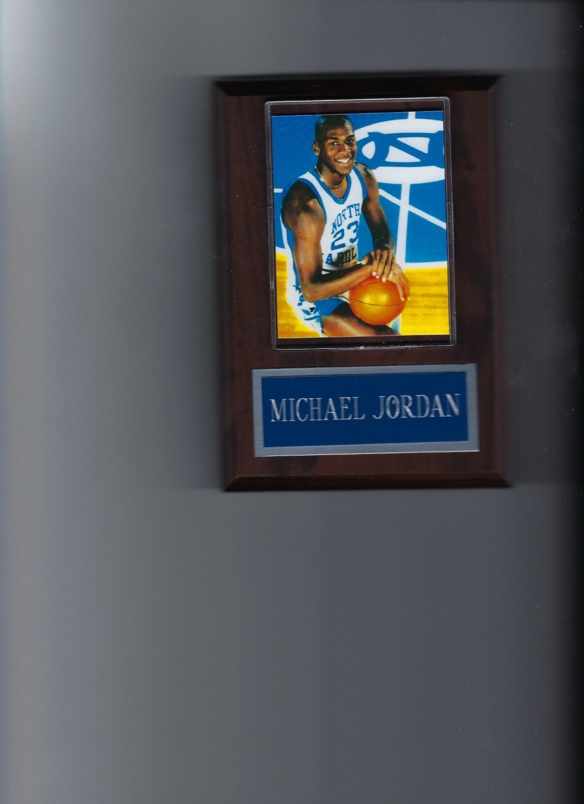 MICHAEL JORDAN PLAQUE NORTH CAROLINA TAR HEELS NC NCAA BASKETBALL ...