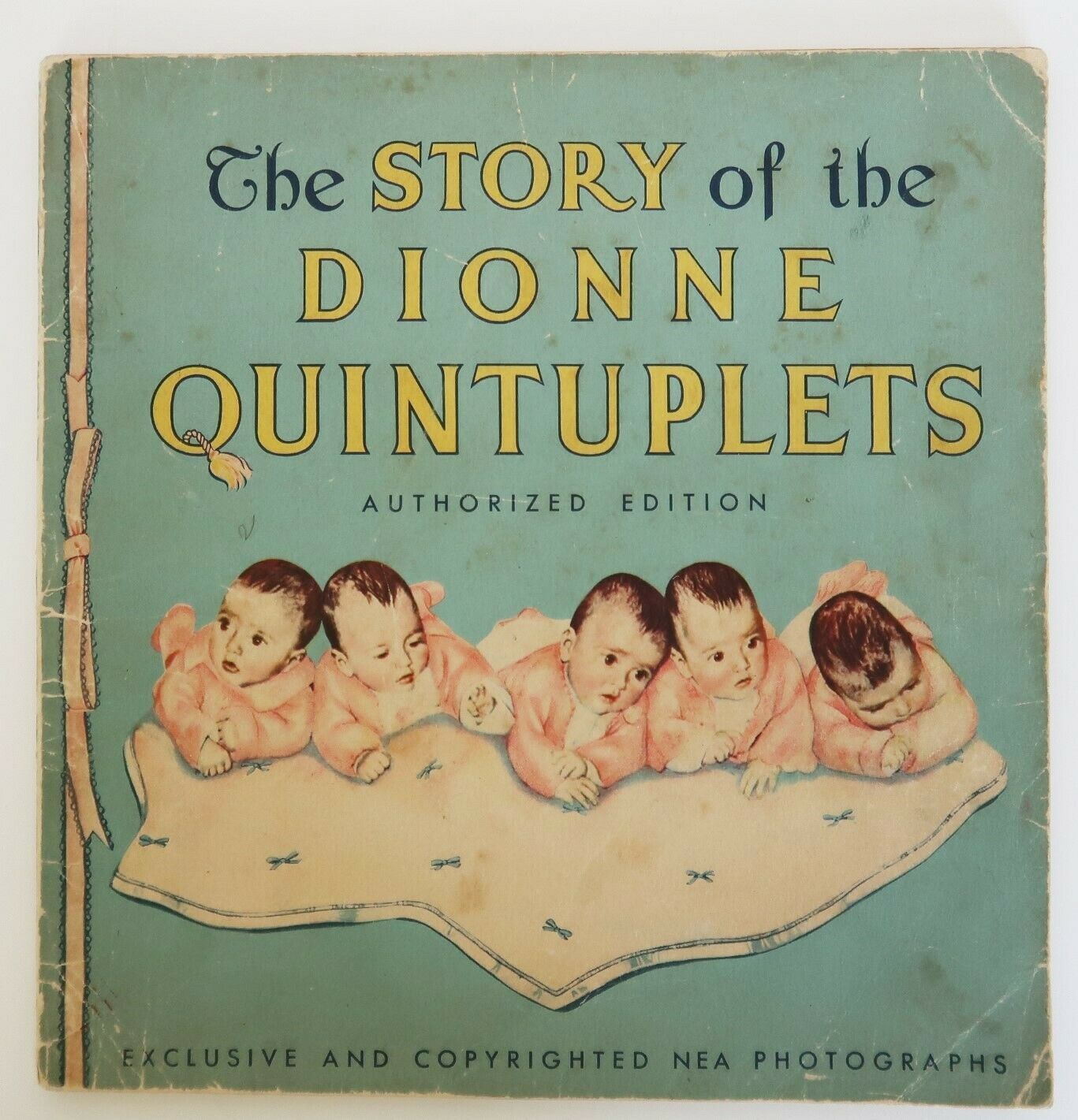 1935 The Pictorial Story of The Dionne Quintuplets Whitman Publishing ...