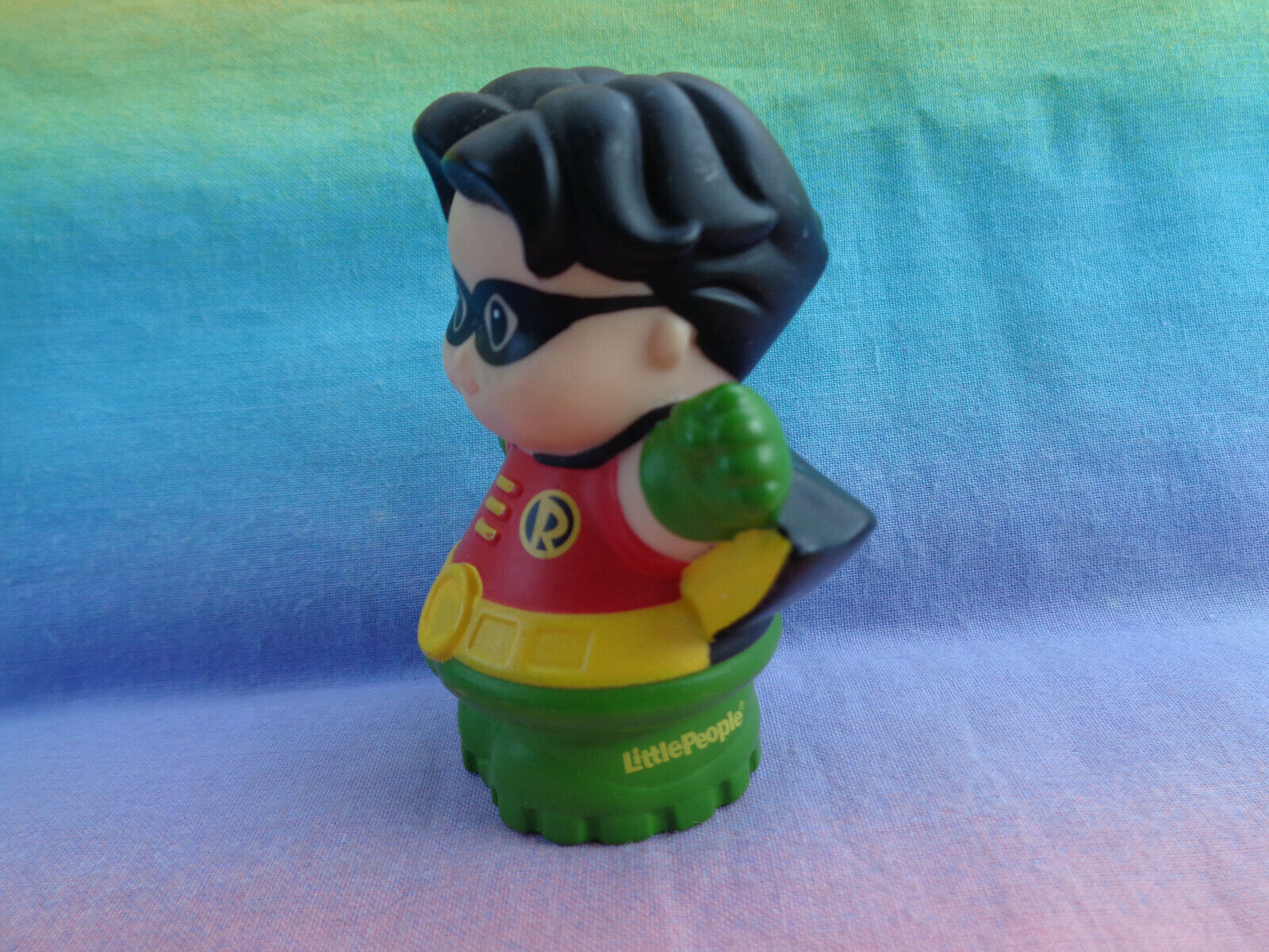 2012 Fisher Price Little People DC Comics Robin Superhero Figure ...